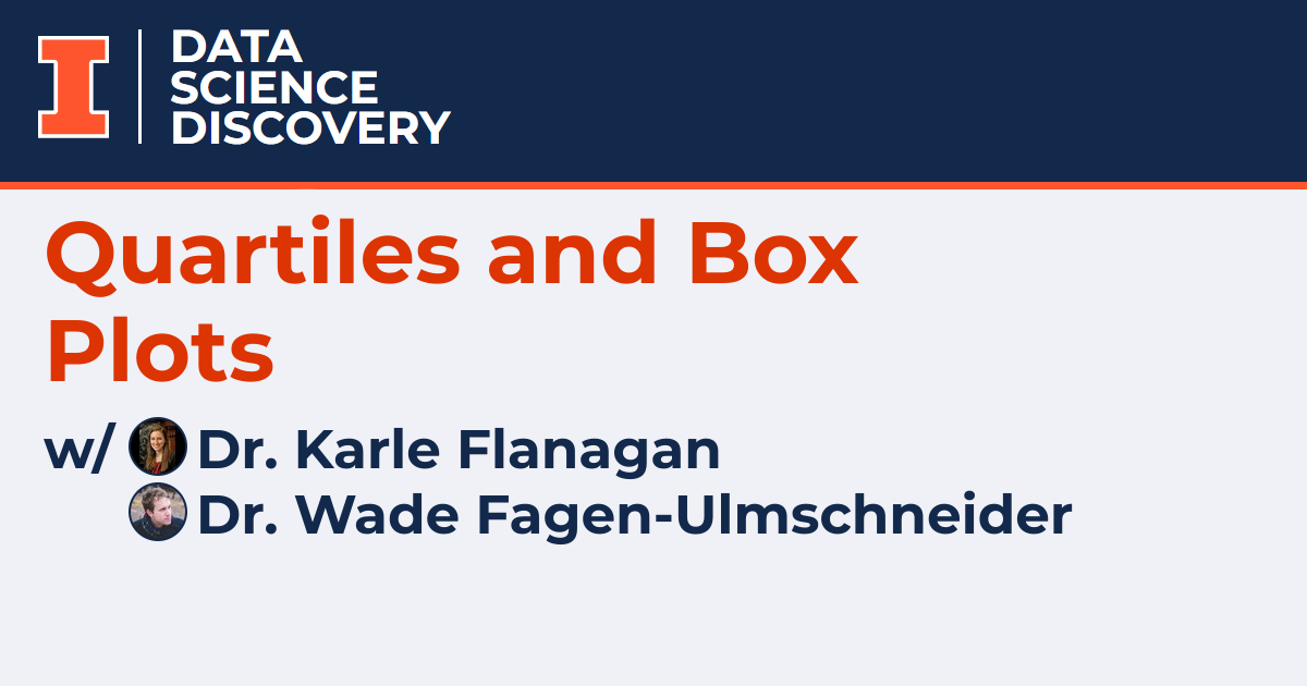Quartiles and Box Plots - Data Science Discovery
