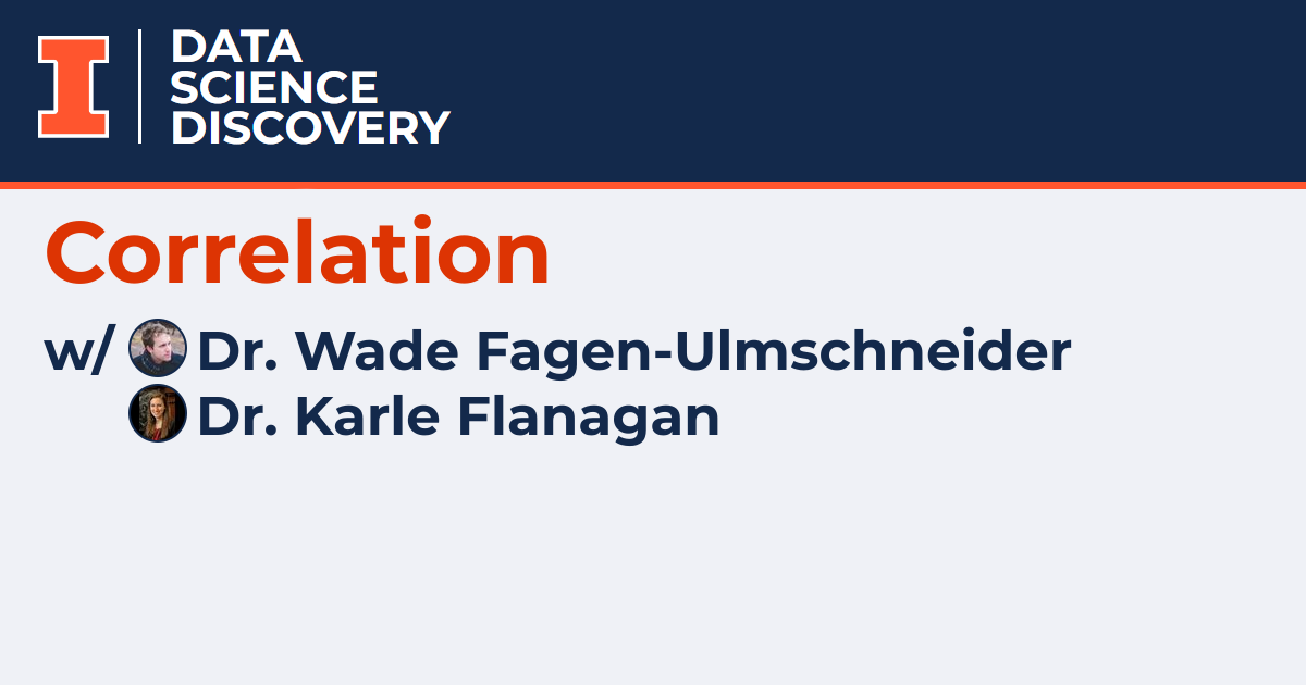 Correlation - Data Science Discovery